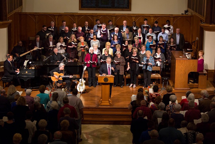 Red Back Hymnal Night to Take Place Oct. 22 - Lee University