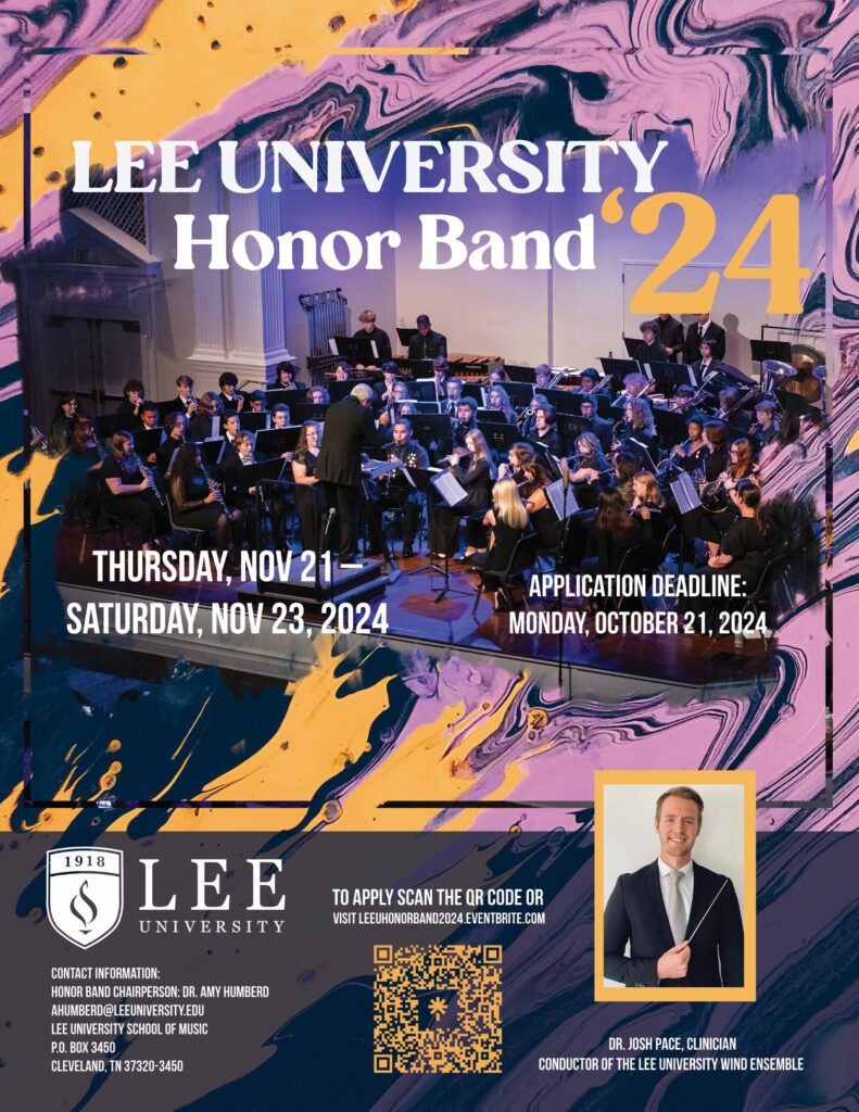 Registration Open to High School Students for Lee’s Honor Band - Lee ...