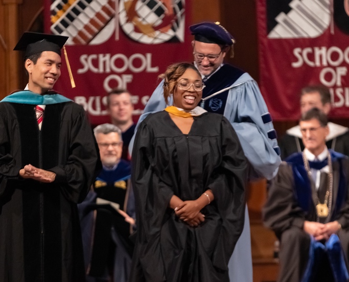 Chand Delivers Commencement Speech - Lee University