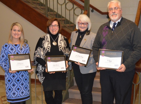 KDP Honors Four Local Educators - Lee University