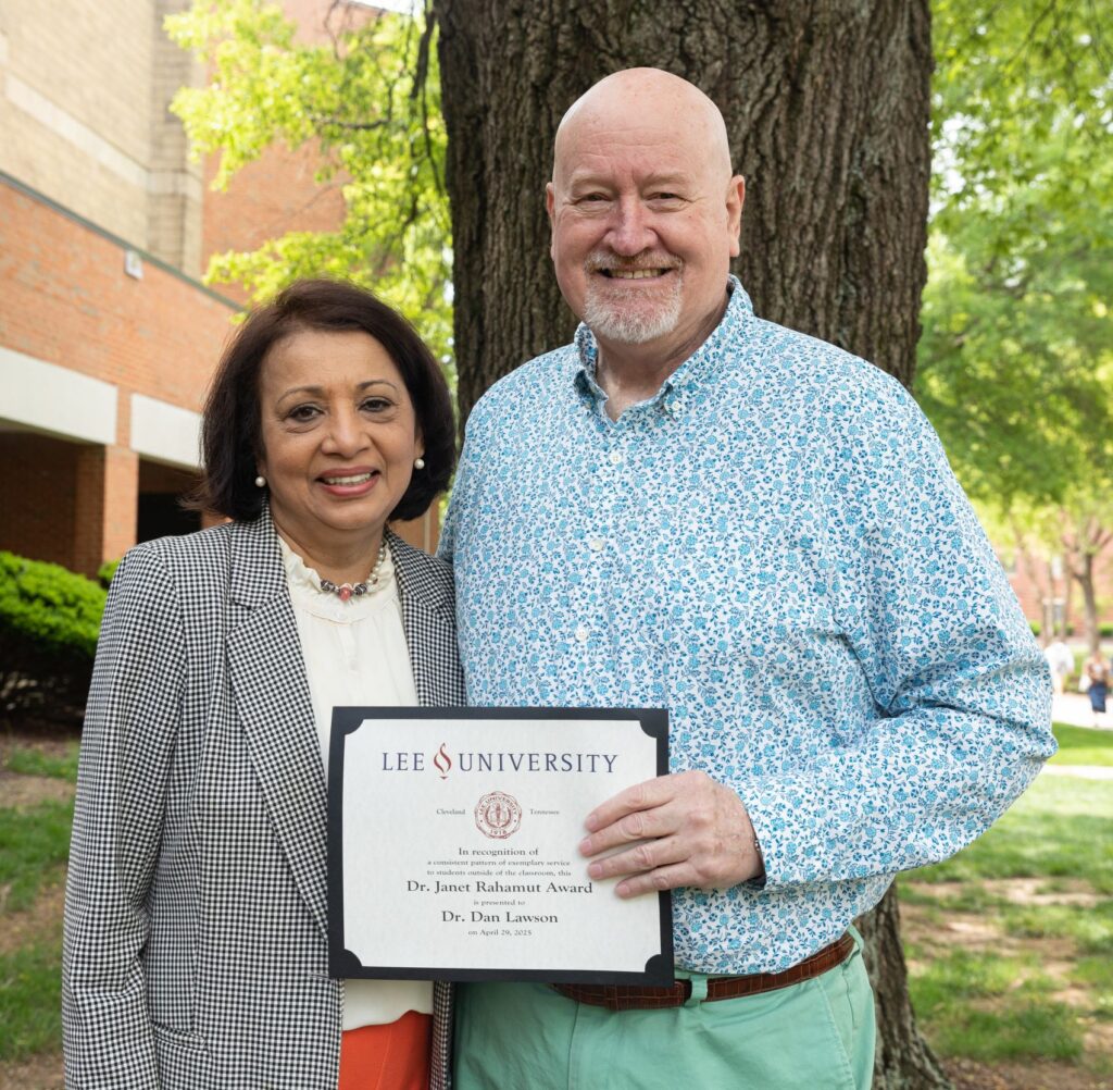 Lawson Receives 2025 Rahamut Award - Lee University