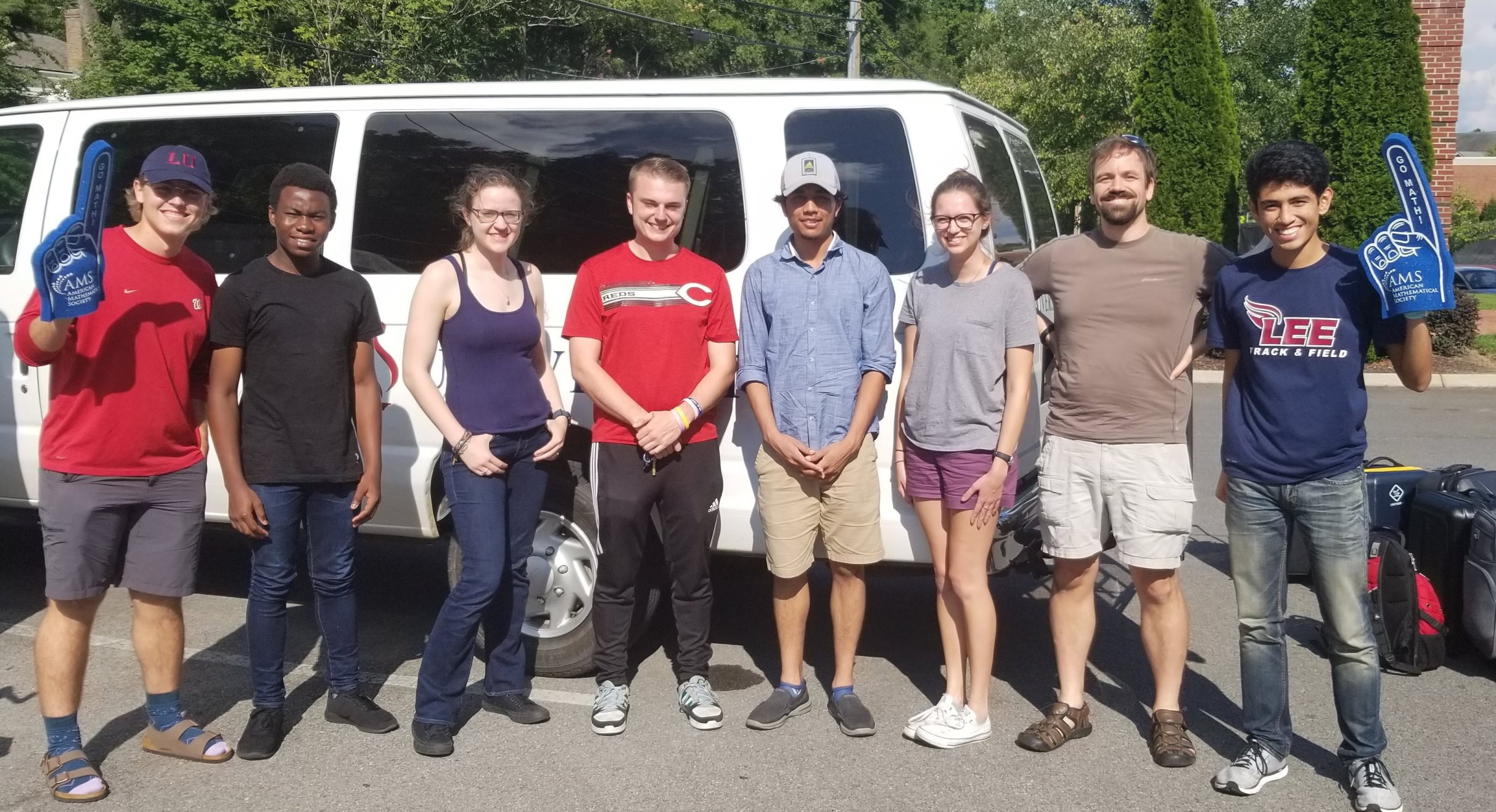 Seven Lee Students Present at Summer MathFest - Lee University