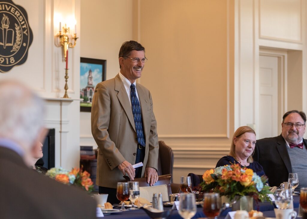 O’Bannon Family Gives Generous Gift, Hosts Lectures - Lee University