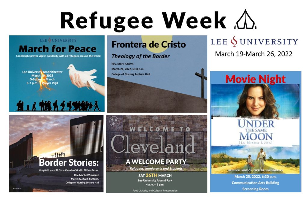 Refugee Week, Beginning Saturday - Lee University