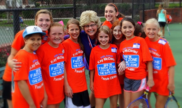 Kay McDaniel Tennis Clinics, Another Great Year - Lee University