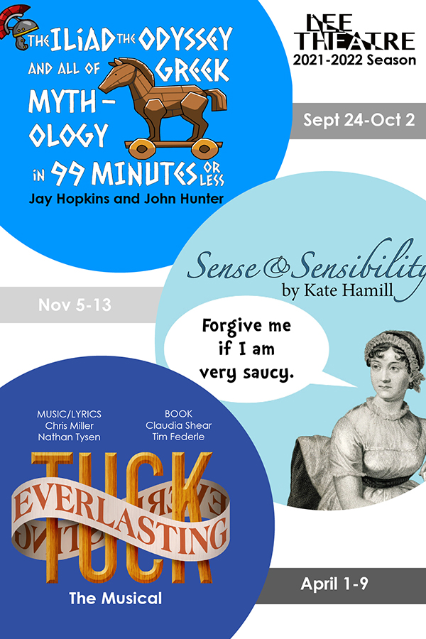 Lee Theatre Announces 2021-22 Season - Lee University