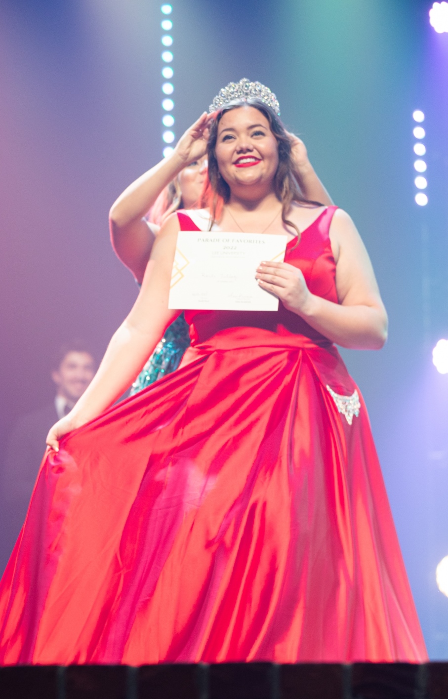 Tilley Crowned Miss Parade of Favorites 2022 - Lee University